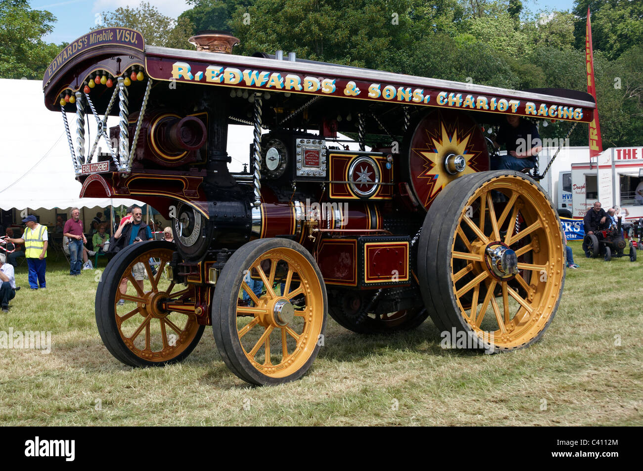 Fairground traction engine hi-res stock photography and images - Alamy