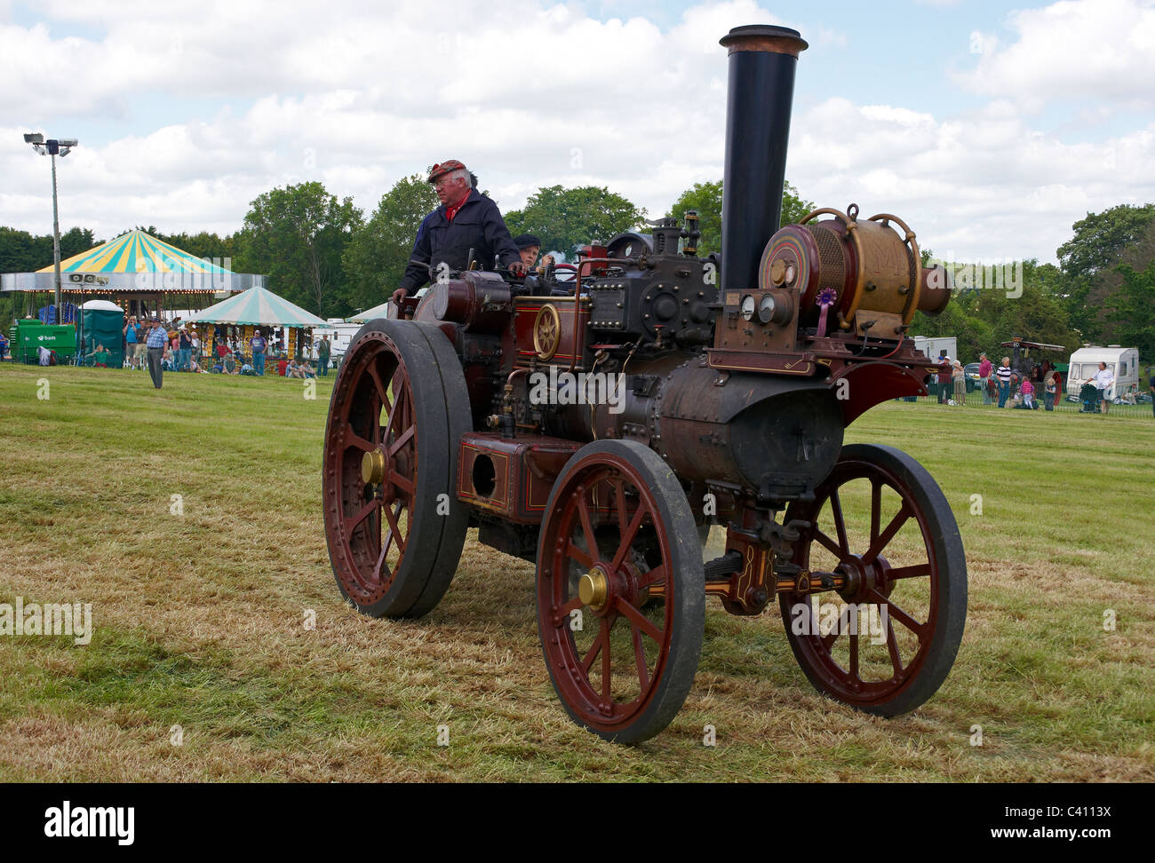 Steam traction engines at the Bill Targett Memorial Steam and Vintage ...