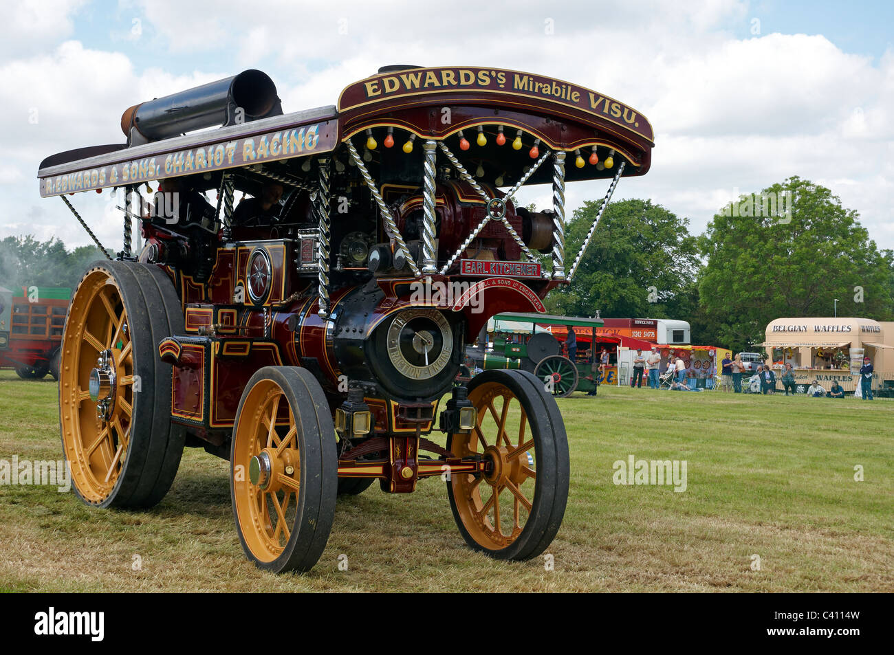 Fairground traction engine hi-res stock photography and images - Alamy