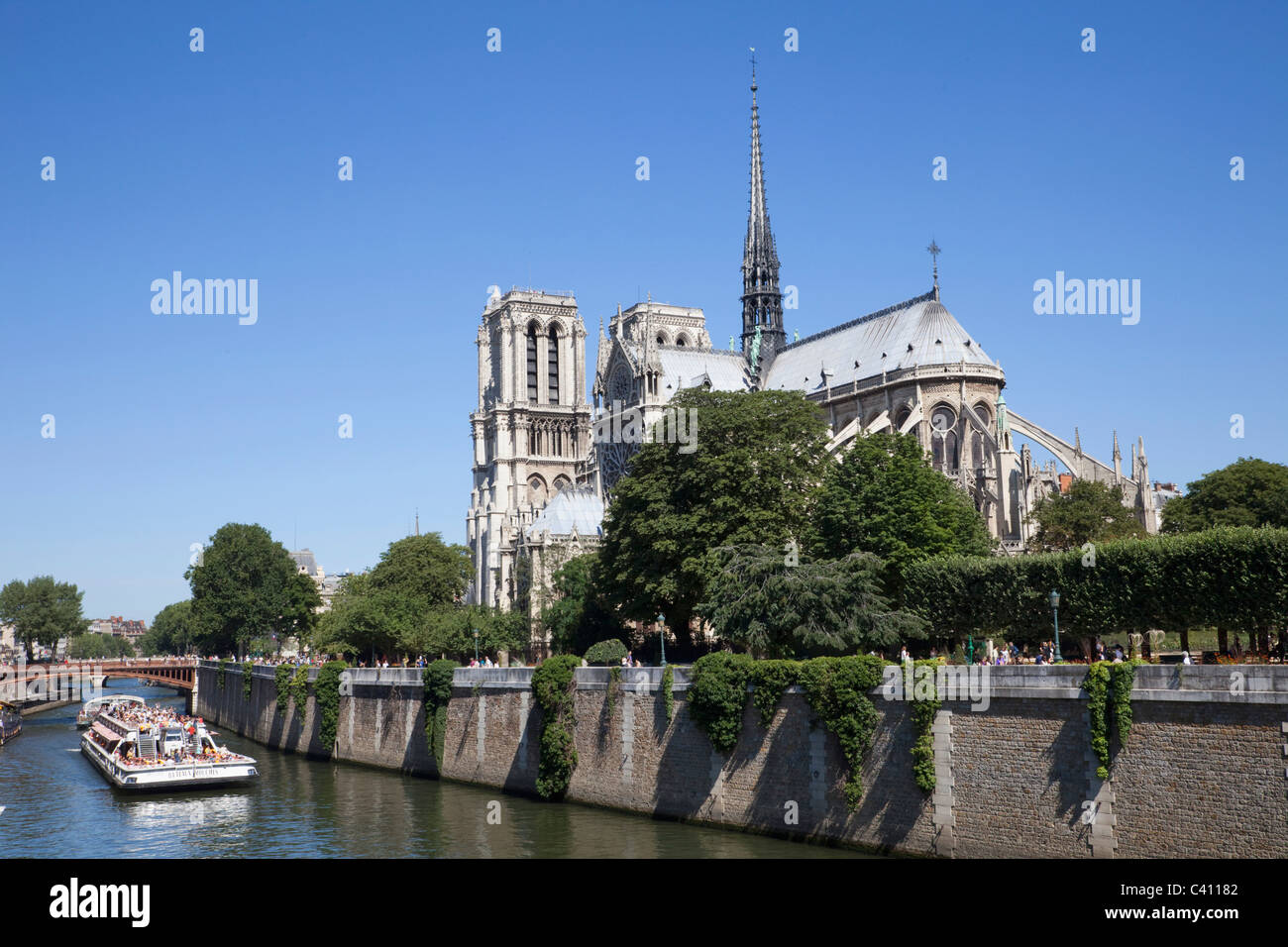 Europe, France, Paris, Notre Dame, Cathedral, Notre Dame de Paris ...