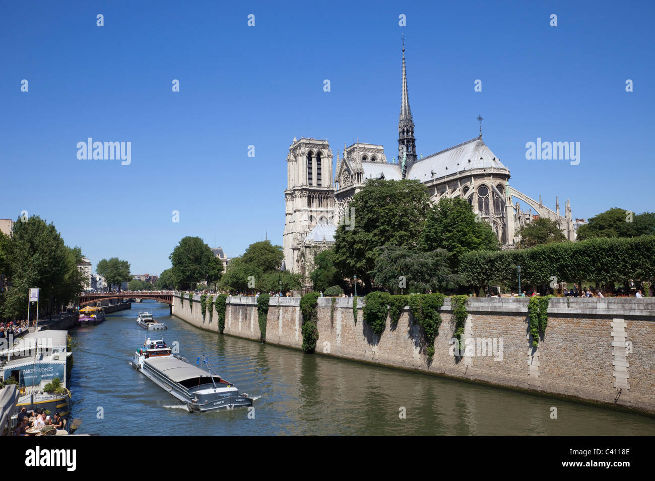 Europe, France, Paris, Notre Dame, Cathedral, Notre Dame de Paris ...