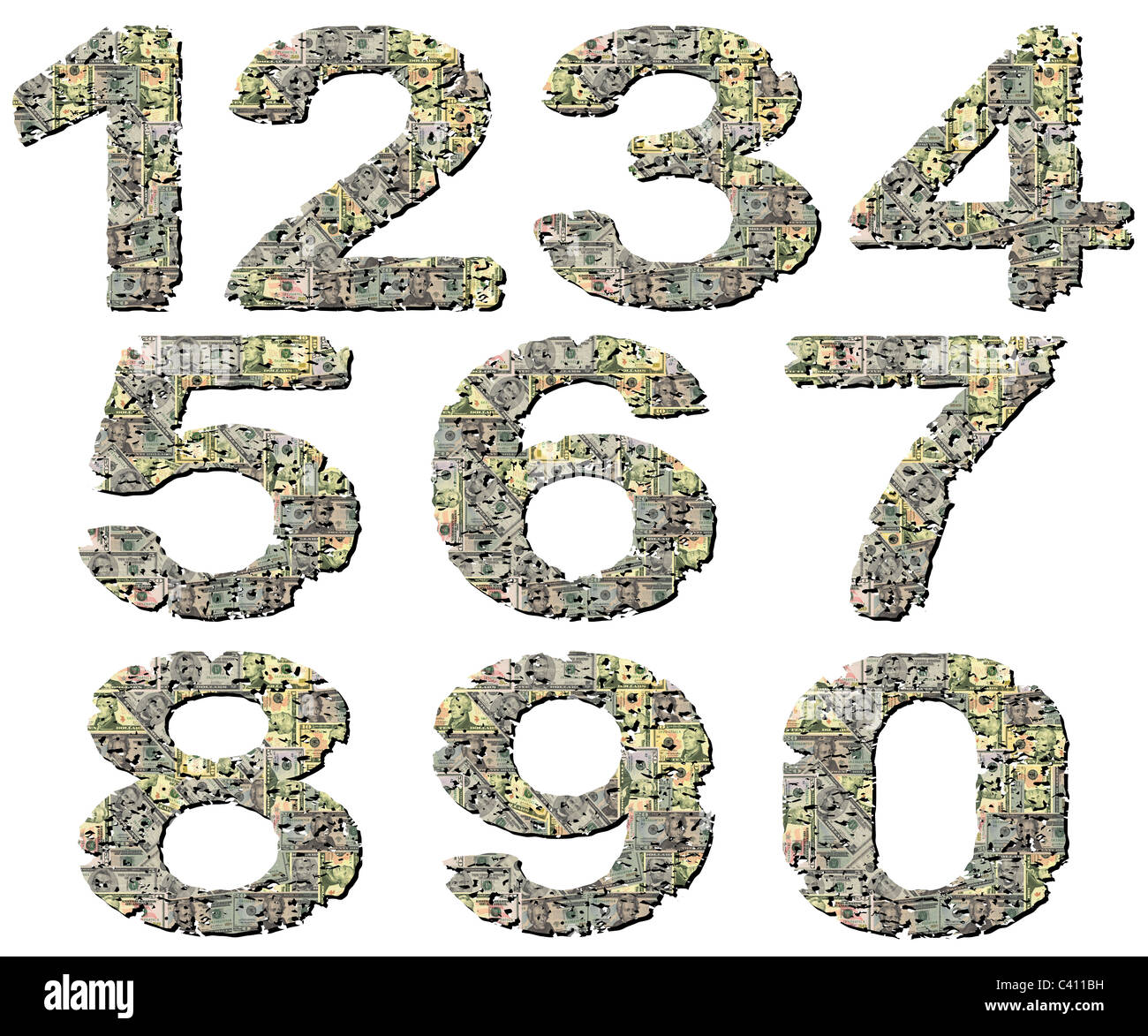 American numbers hi-res stock photography and images - Alamy
