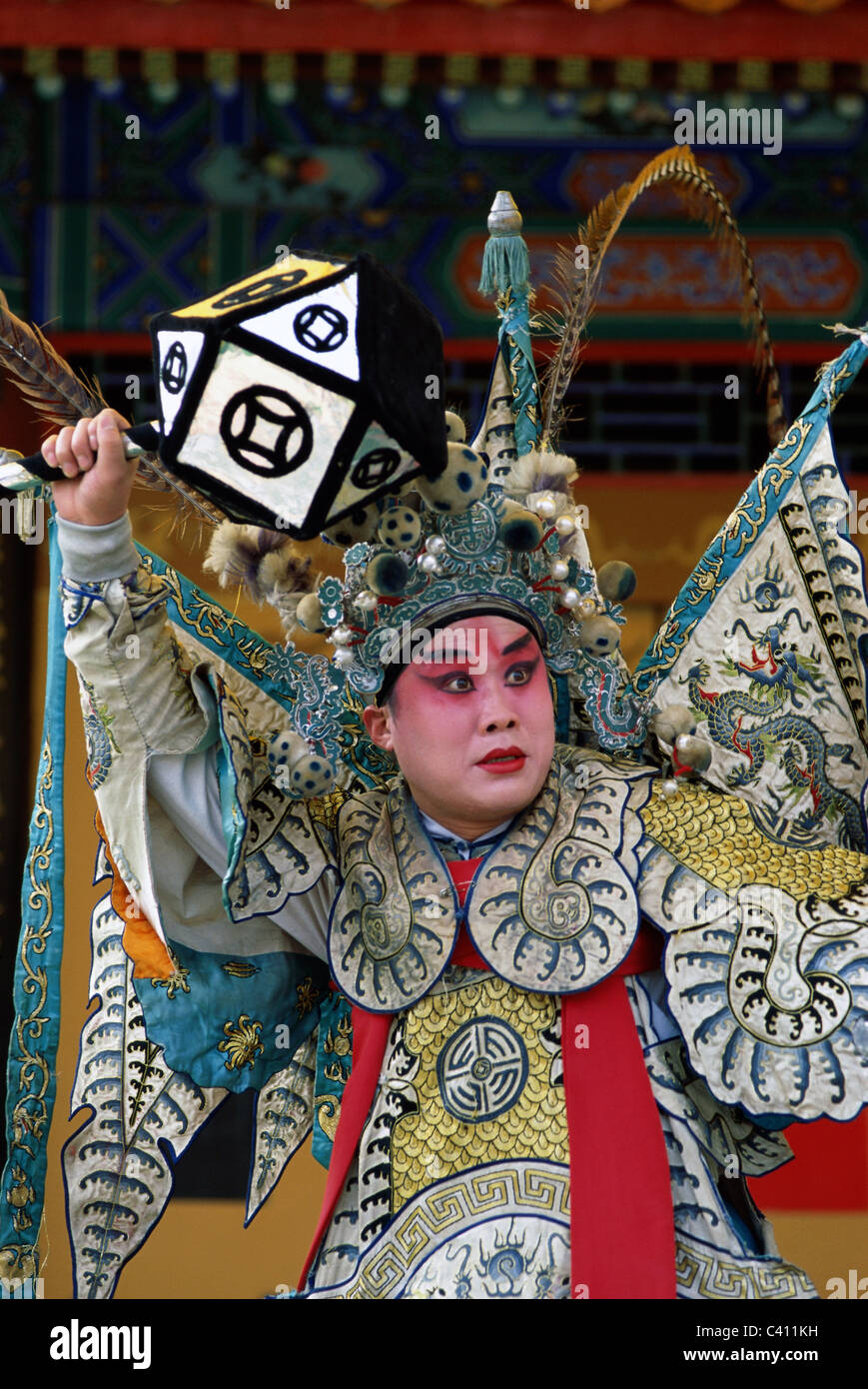 Actor, Asia, Beijing, Peking, China, Chinese opera, Holiday, Landmark ...