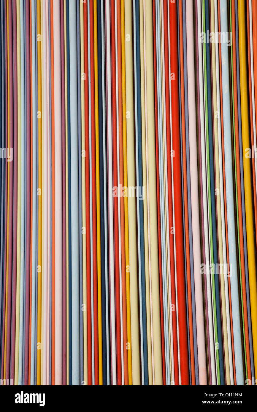 Europe, France, Paris, La Defense, Le Moretti Fresco, Raymond Moretti ...