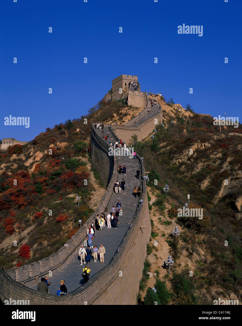 Asia, Badaling, Beijing, Peking, China, Great Wall of China, Great Wall ...