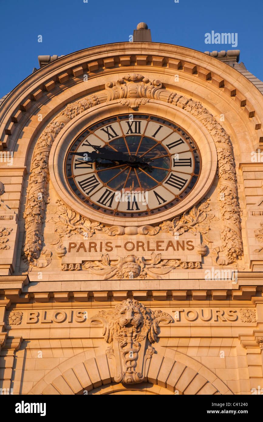Europe, France, Paris, Musee d'Orsay, Orsay Museum, Museums, Clock ...
