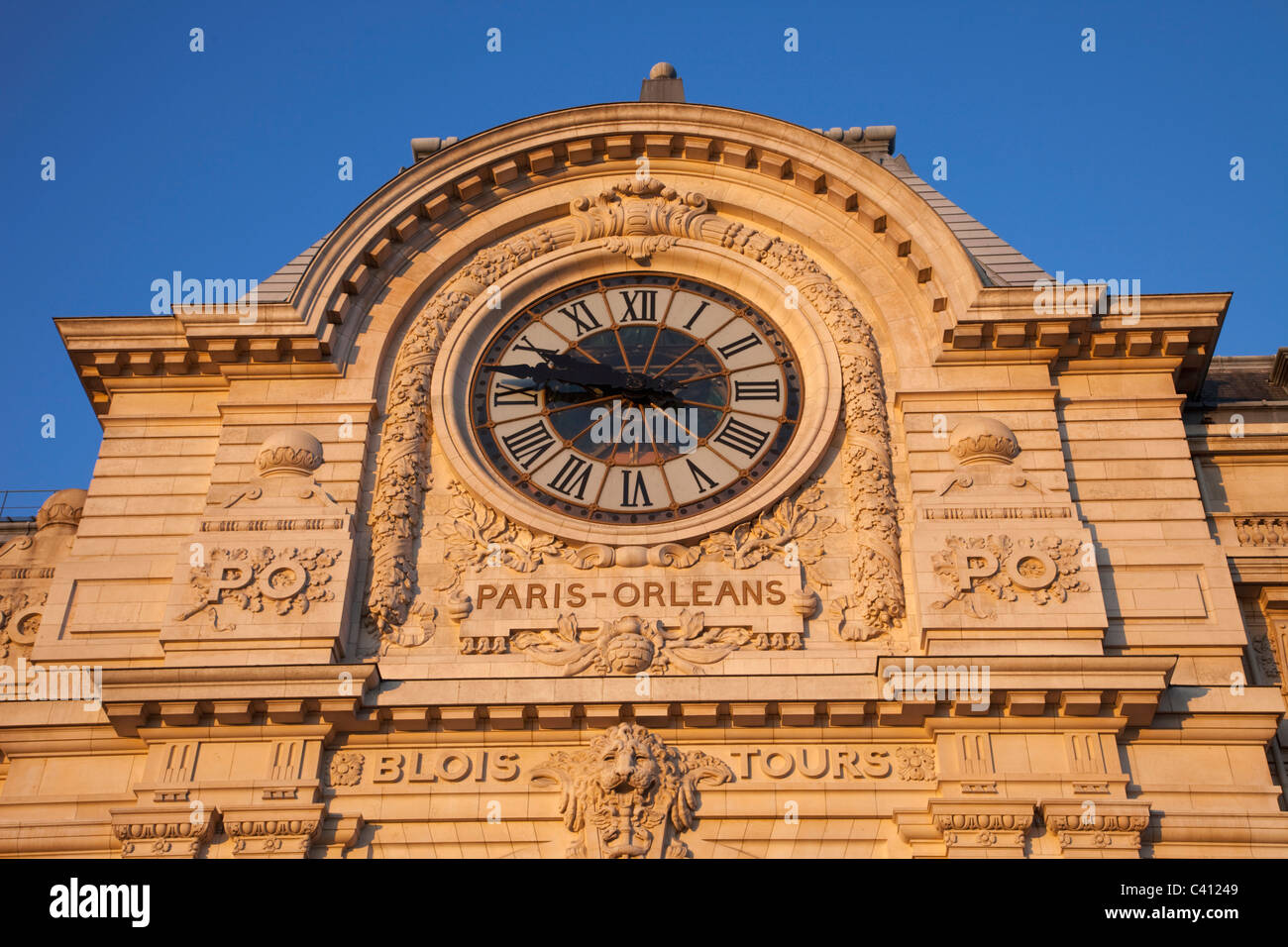 Europe, France, Paris, Musee d'Orsay, Orsay Museum, Museums, Clock ...