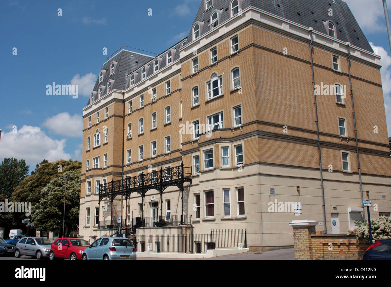 Rees Hall Students Accommodation Portsmouth University UK Stock Photo ...