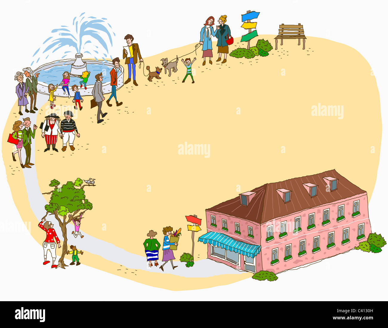 various generations and lifestyles Stock Photo - Alamy