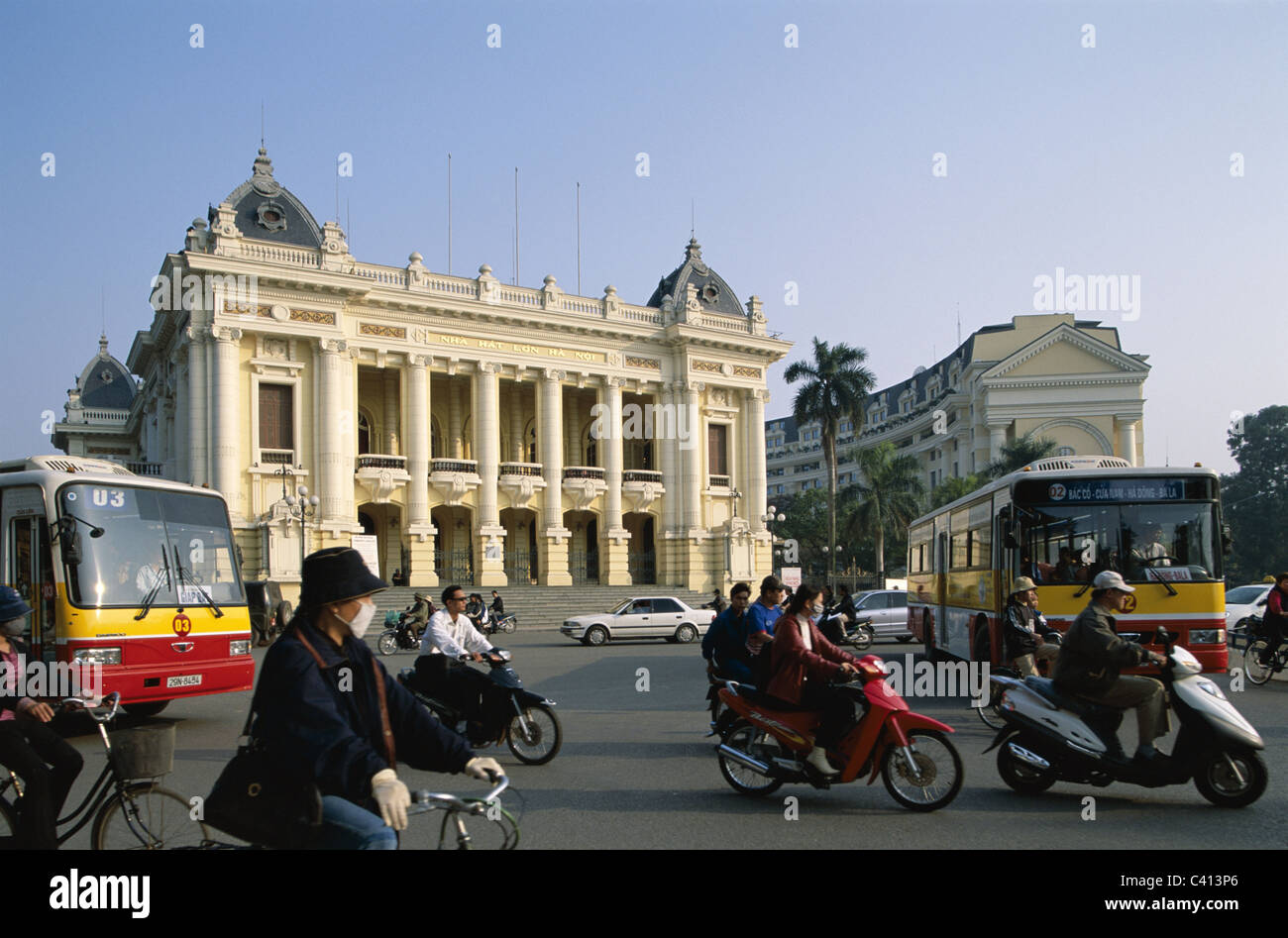 Architecture, Asia, Colonial, French, Hanoi, Holiday, Landmark, Opera ...