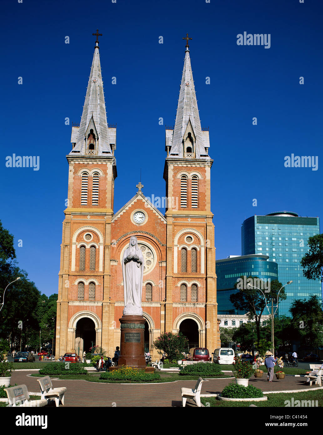 Asia, Ho chi minh city, Holiday, Landmark, Notre dame cathedral, Saigon ...