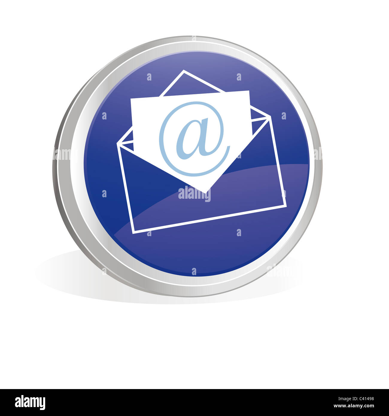Envelope button hi-res stock photography and images - Alamy
