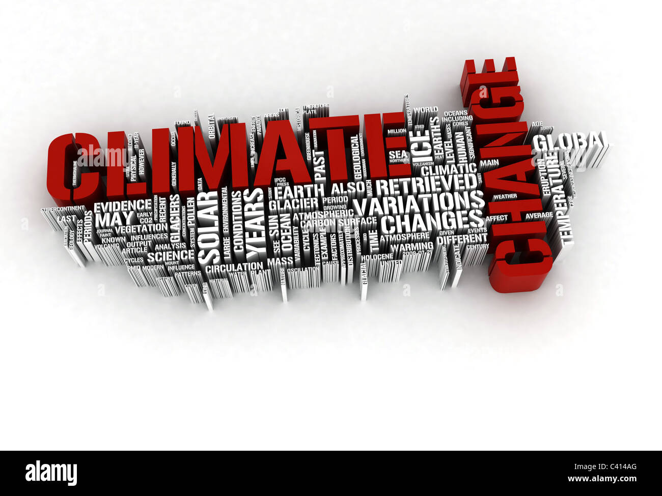 Climate Change 3D Stock Photo - Alamy