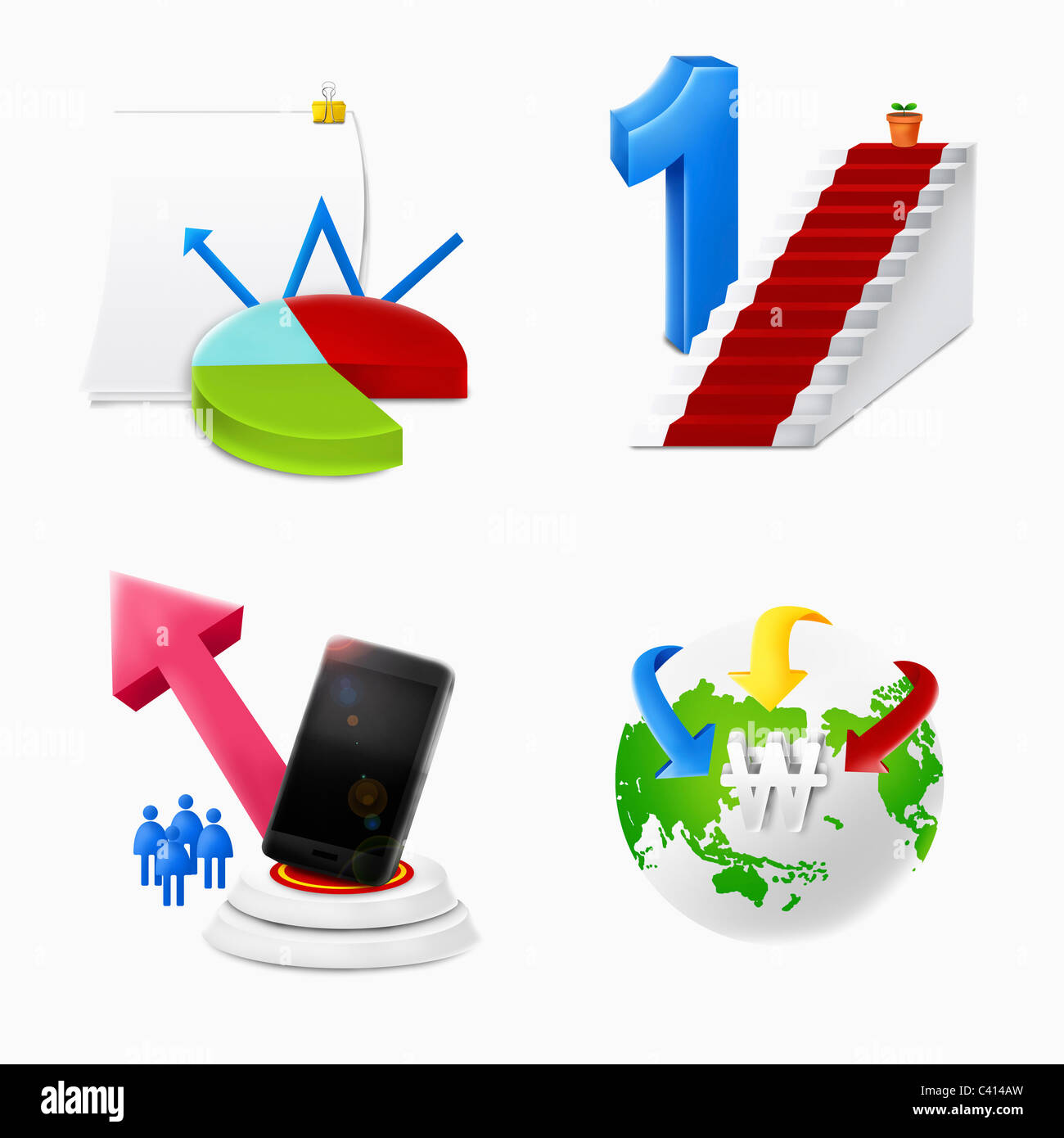Group diagram Cut Out Stock Images & Pictures - Alamy