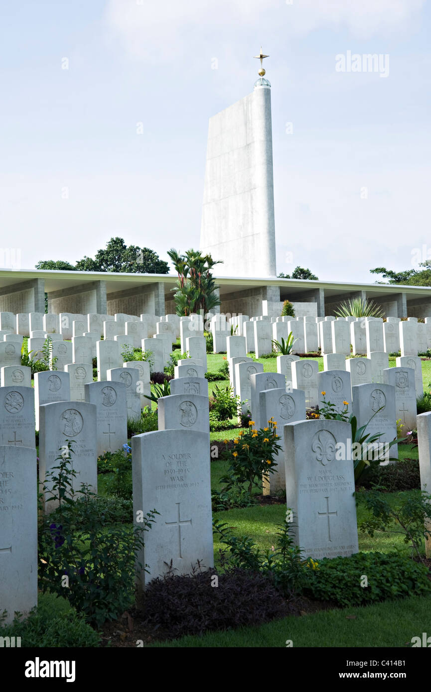 Singapore Memorial Kranji War Cemetery High Resolution Stock ...