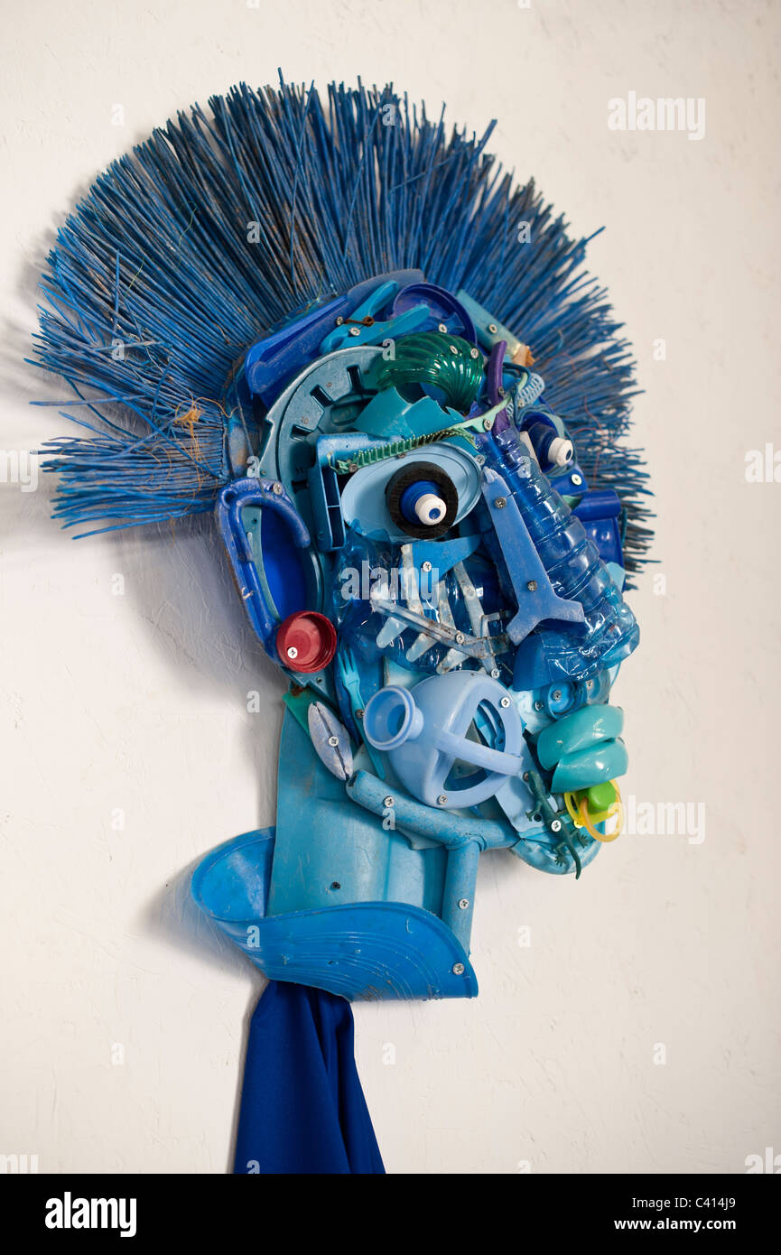 Portraits Made Of Trash Items Trash Art Hi Res Stock Photography And