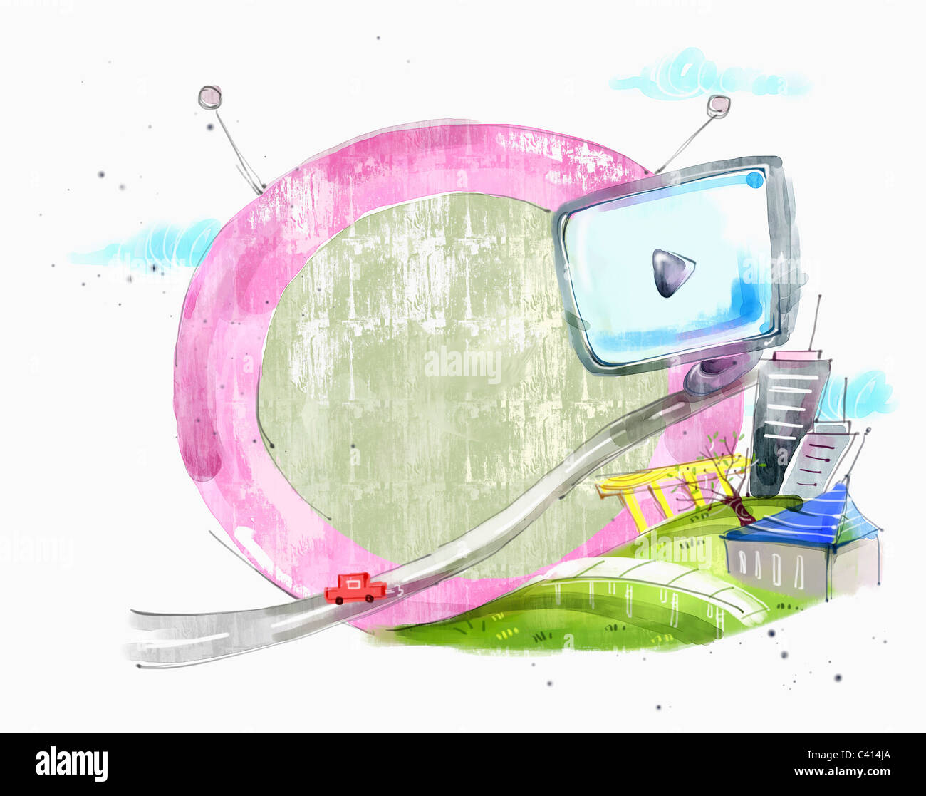 global internet environment Stock Photo - Alamy