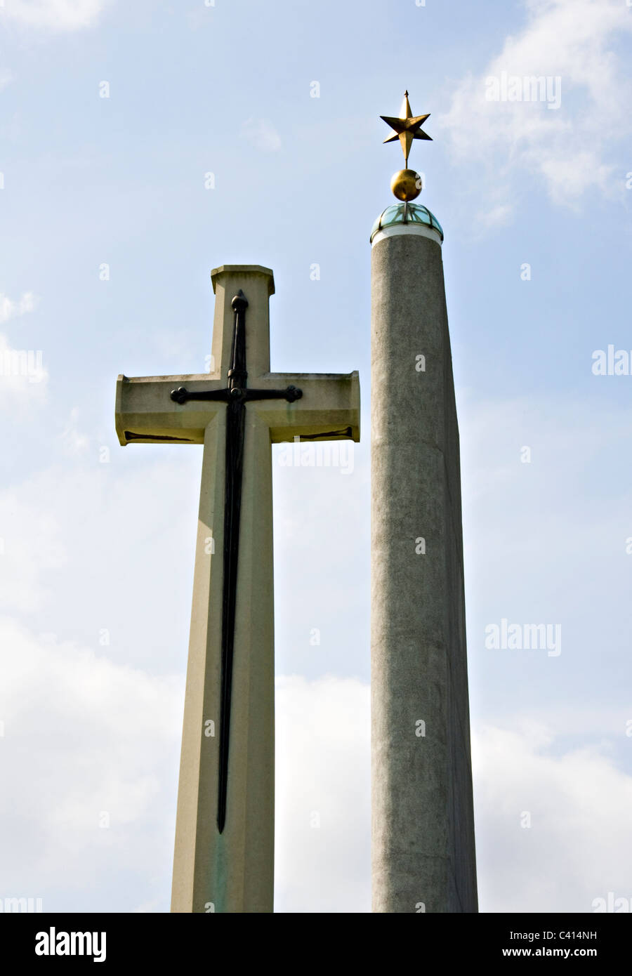 Singapore Memorial at Kranji War Cemetery in Recognition of Service ...