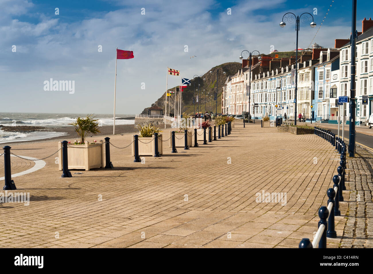 Aberystwyth Seafront Promenade High Resolution Stock Photography and ...