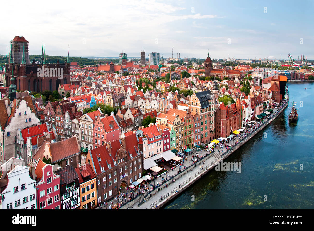 Gdansk aerial hi-res stock photography and images - Alamy