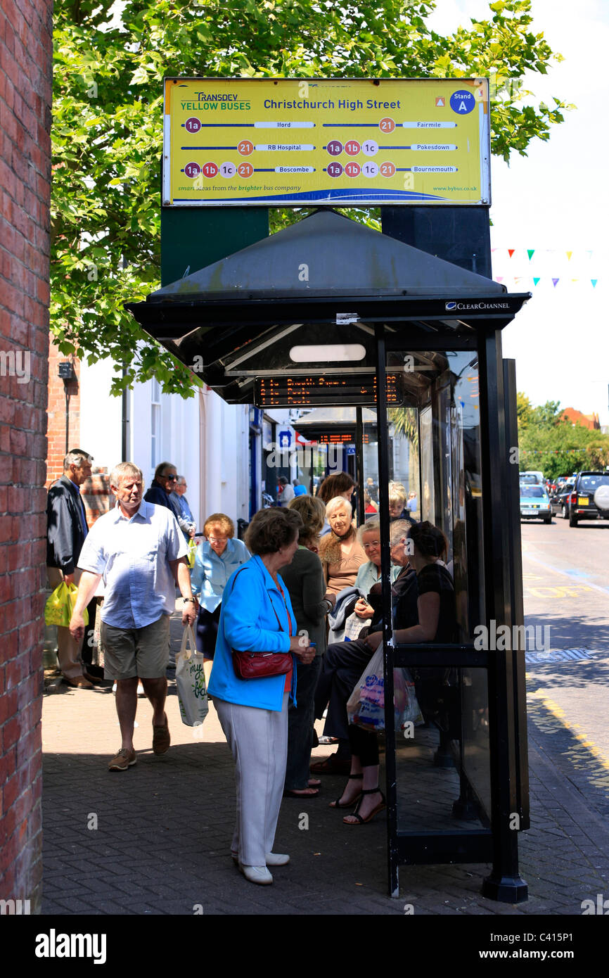 Bus timetable display bus stop hi-res stock photography and images - Alamy