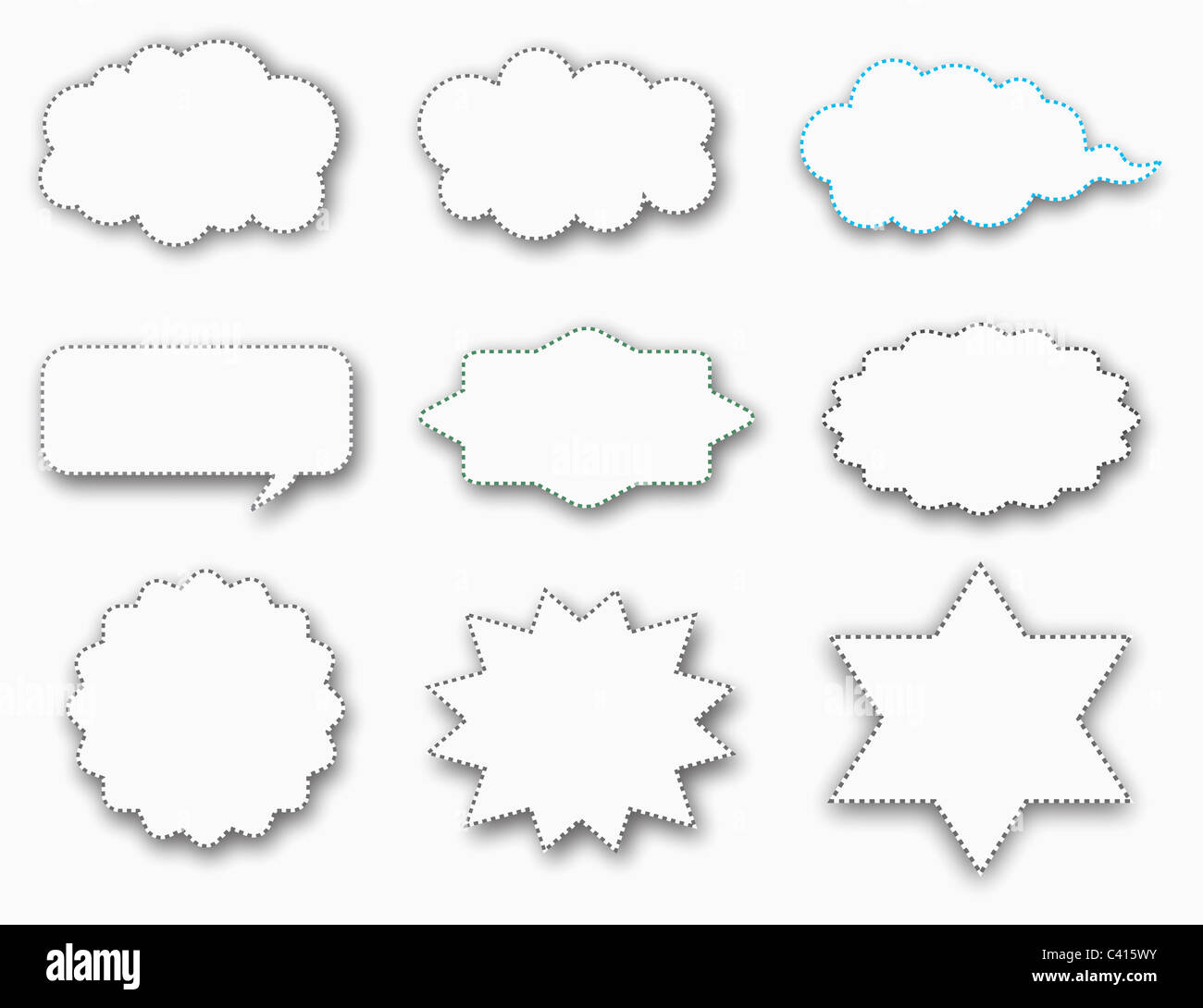 Types of painting Cut Out Stock Images & Pictures - Alamy