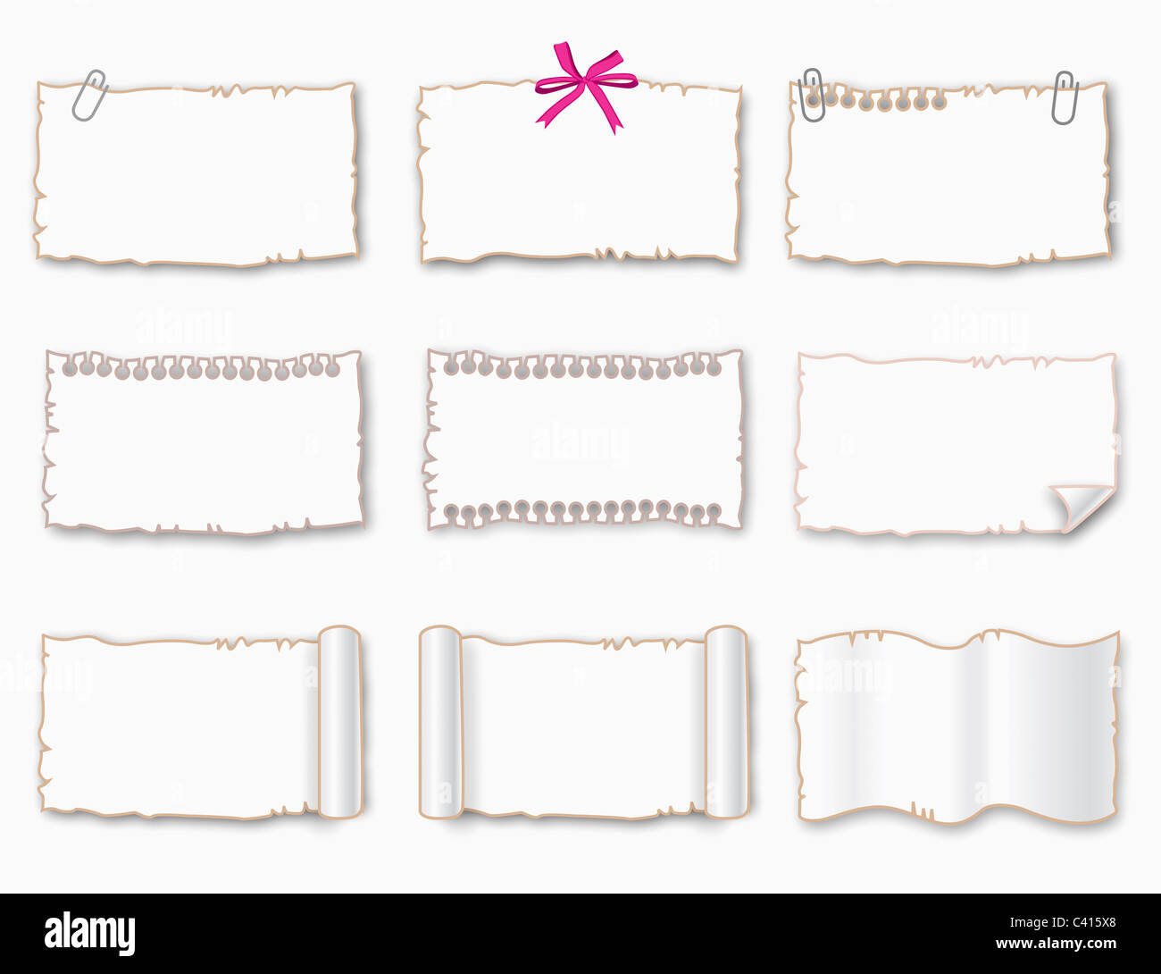 Speech scroll painting hi-res stock photography and images - Alamy