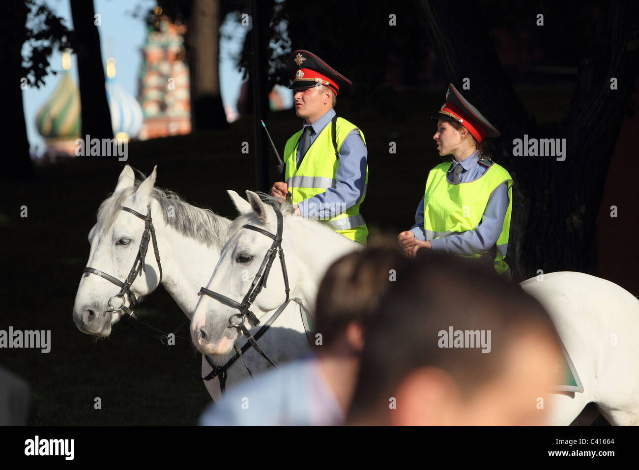 Moscow mounted police hi-res stock photography and images - Alamy