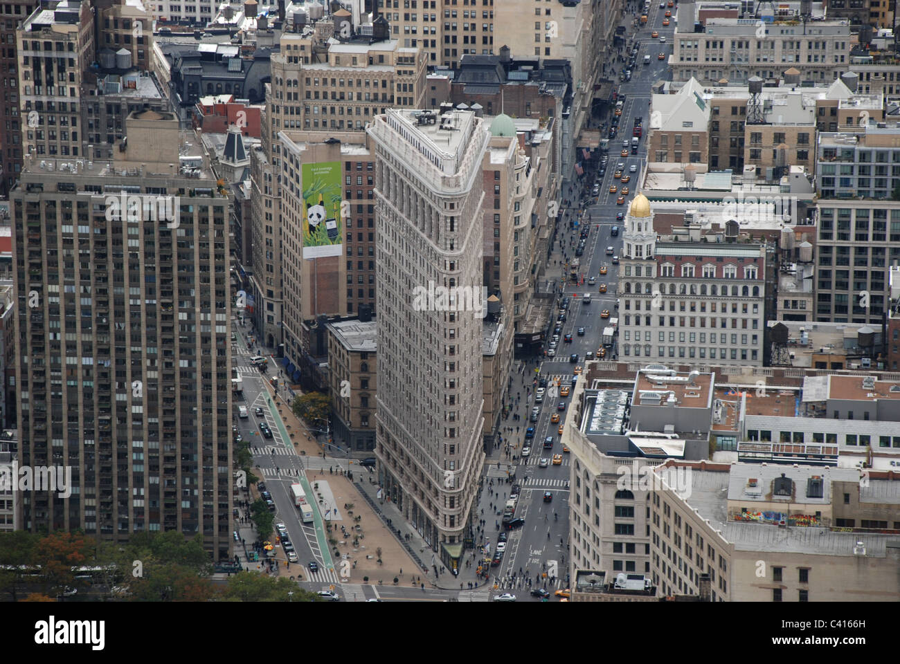 Panoramic view of New York city Stock Photo - Alamy