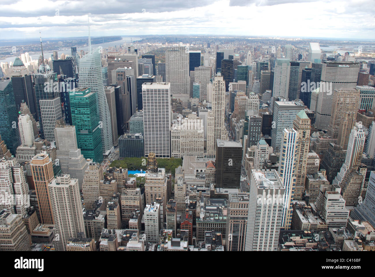 Panoramic view of New York city Stock Photo - Alamy