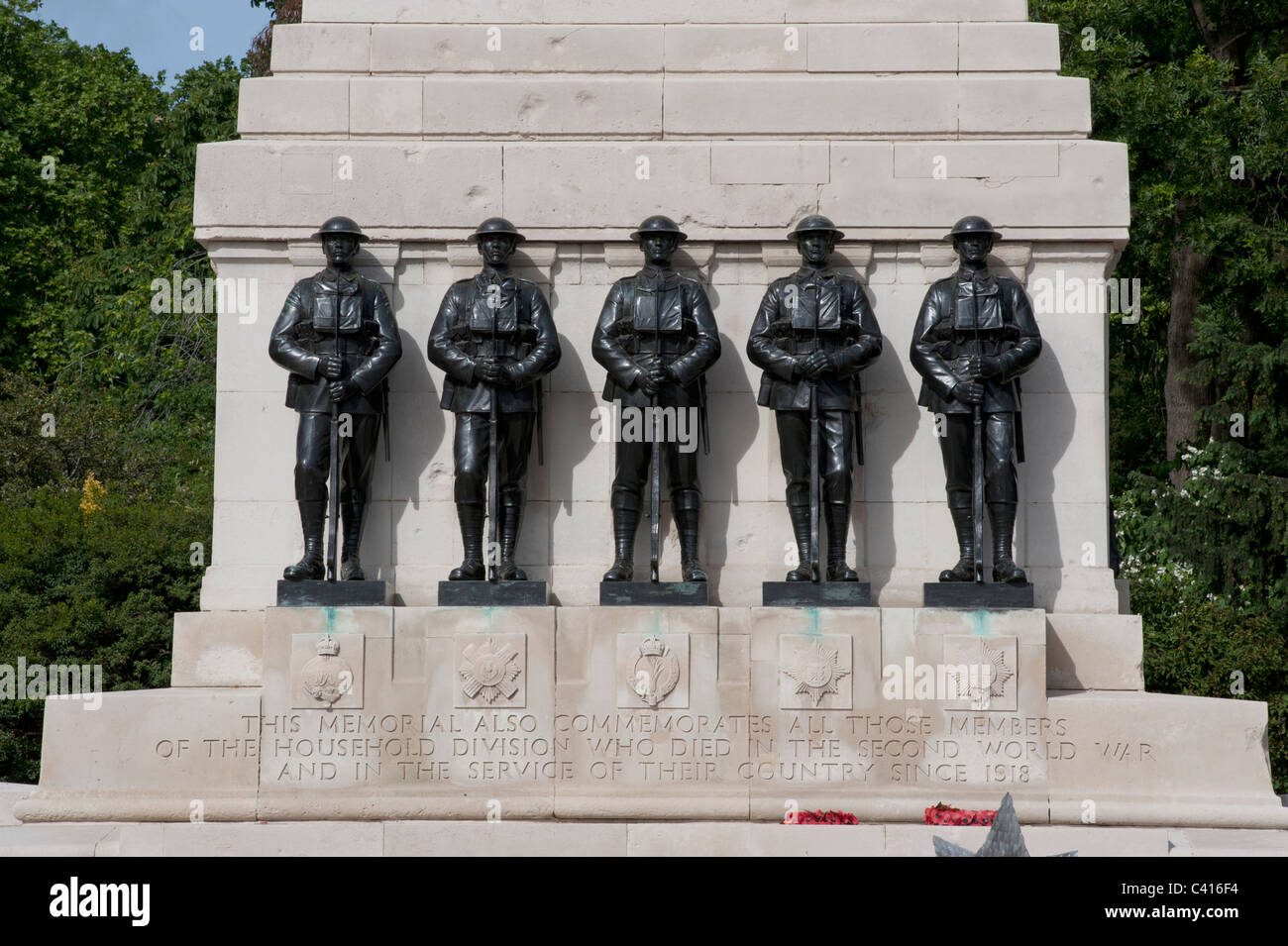 The Guards Memorial, St James Park, London, England. The sculptor ...