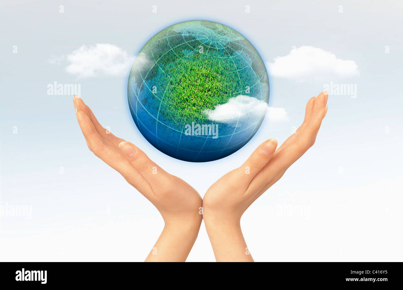 human and earth Stock Photo - Alamy