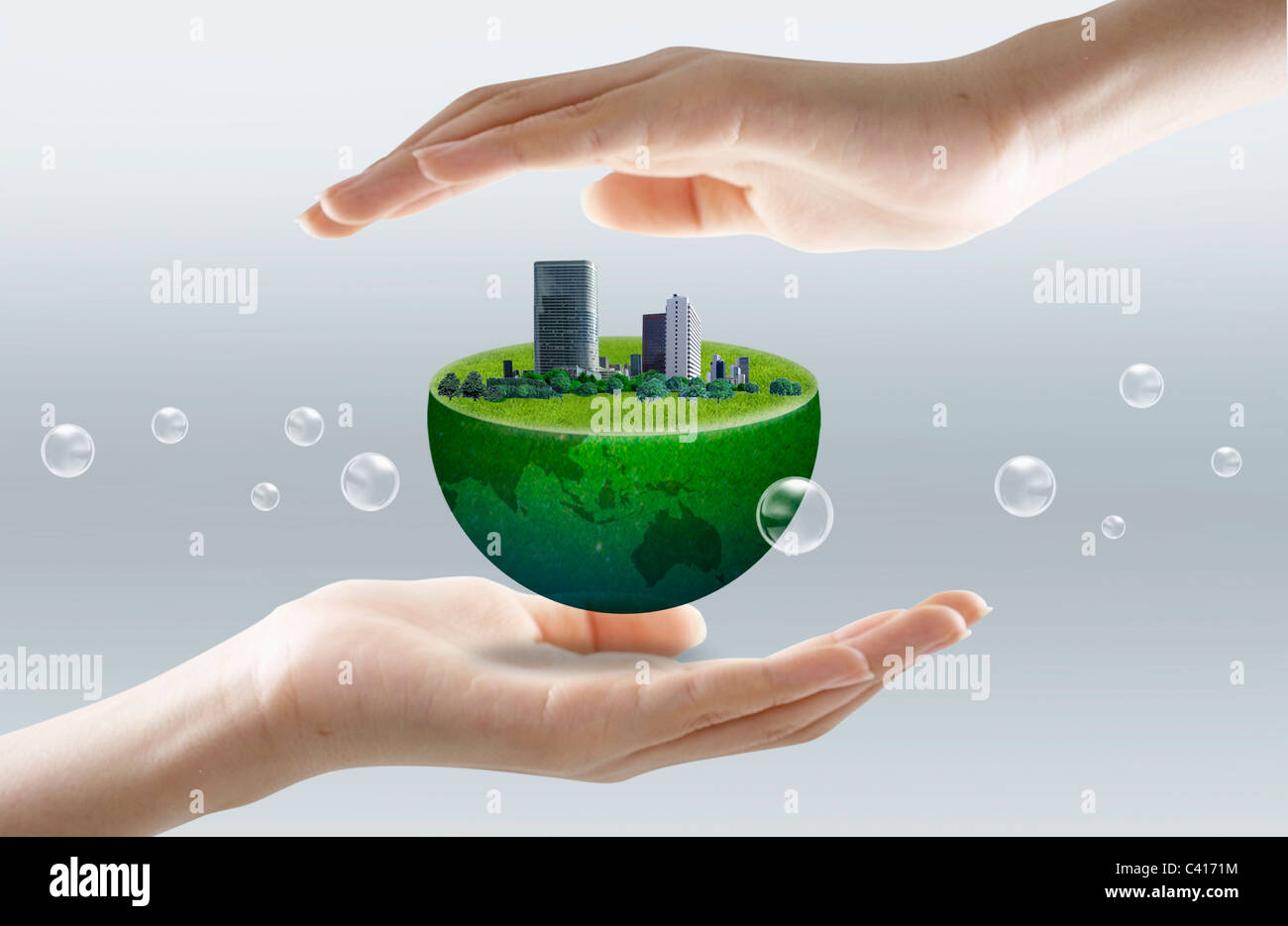 human and earth Stock Photo - Alamy