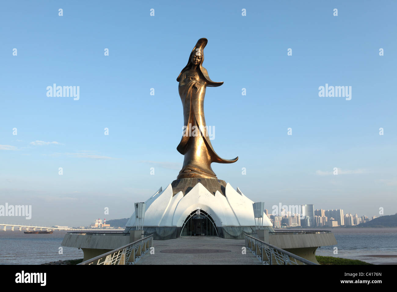 Kun Iam Statue, Goddess of Mercy Statue, Macau Stock Photo - Alamy