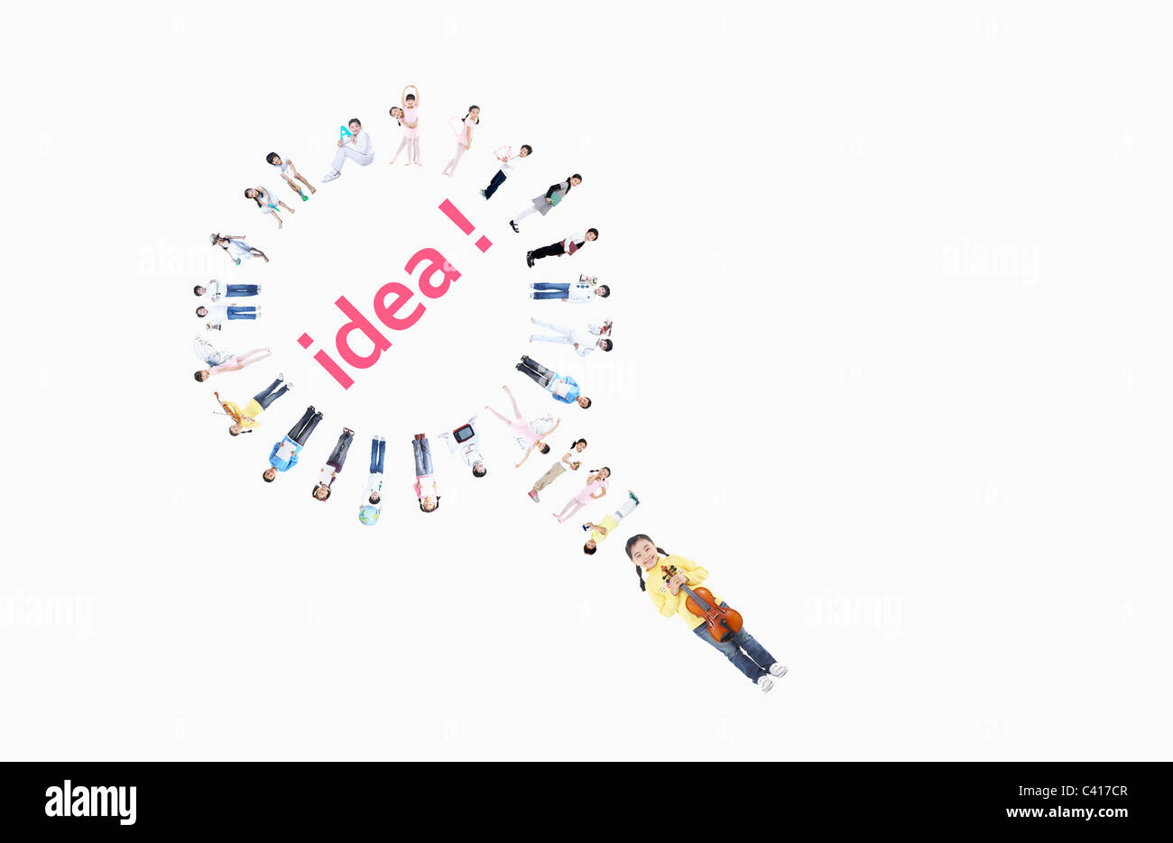 Musical ideas Cut Out Stock Images & Pictures - Alamy