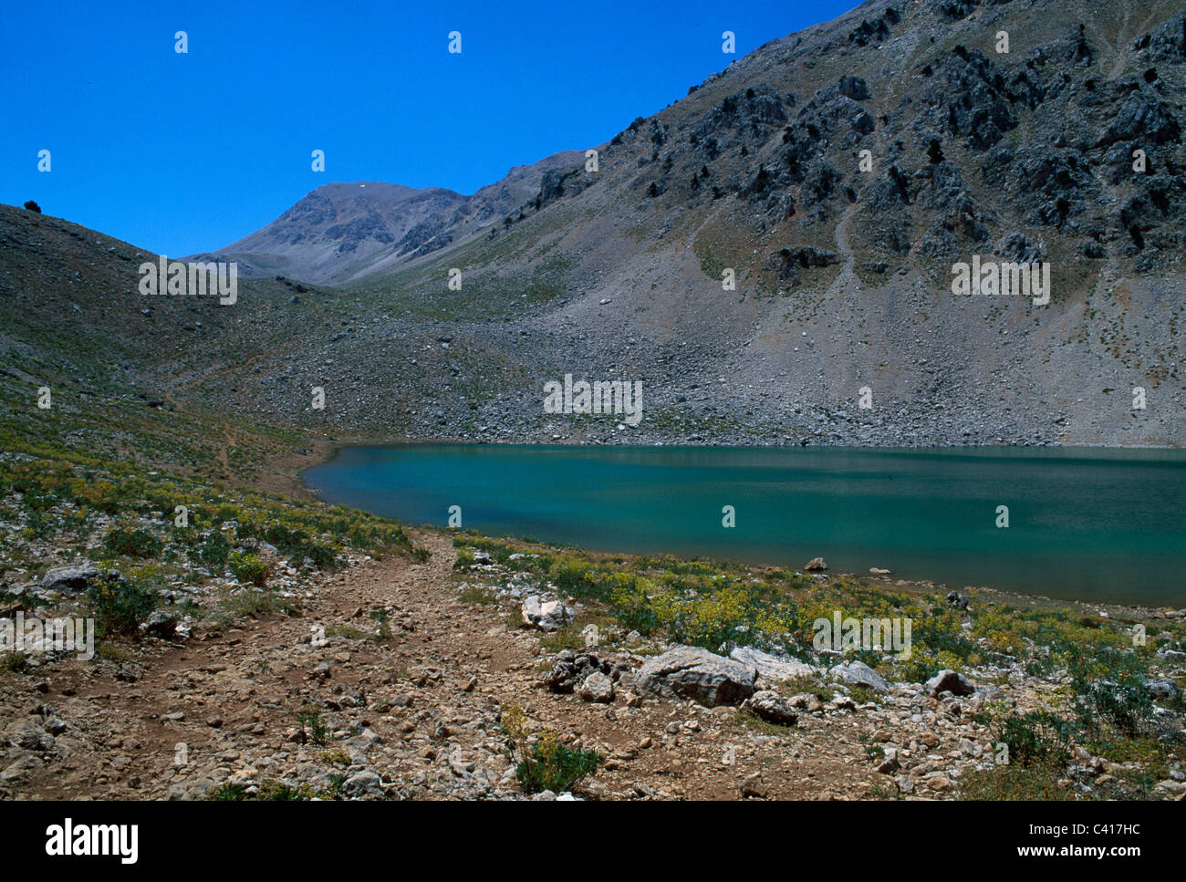 Green Lake, Taurus Mountains, Turkey Stock Photo - Alamy