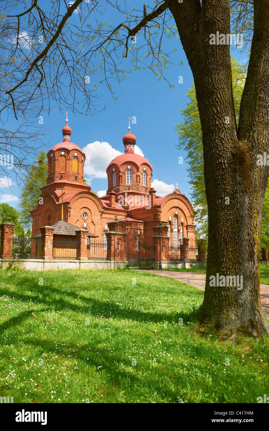Bialowieza-orthodox church, Podlasie region, Poland Stock Photo - Alamy