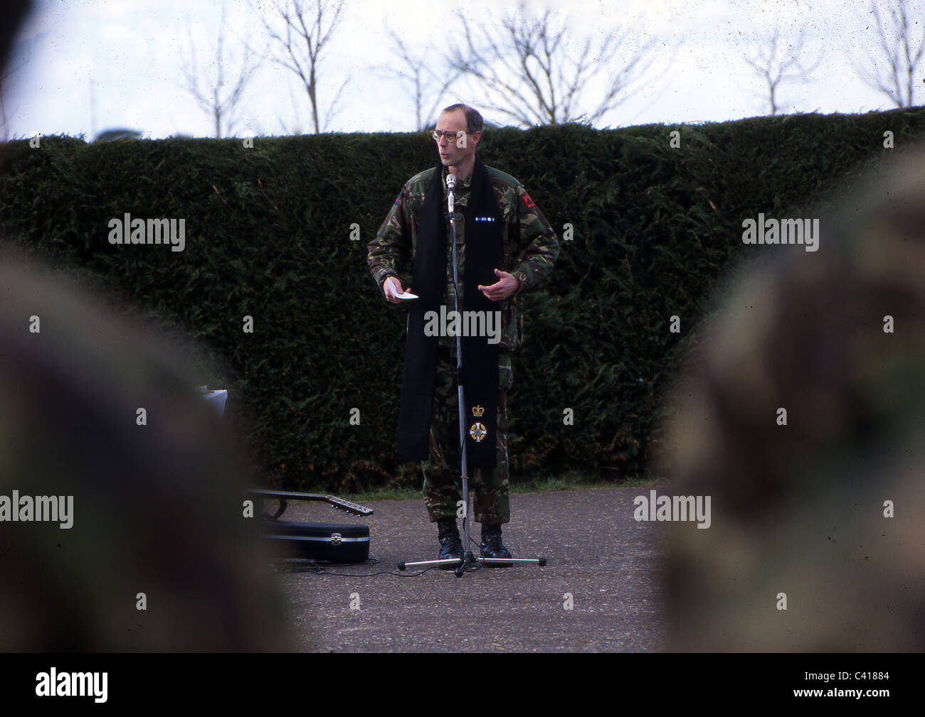 British army chaplain hi-res stock photography and images - Alamy