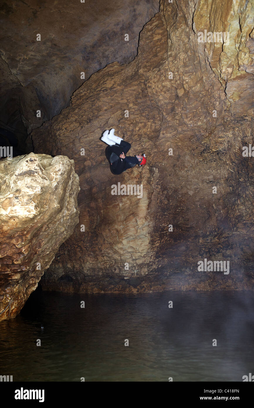 New zealand waitomo rafting hi-res stock photography and images - Alamy