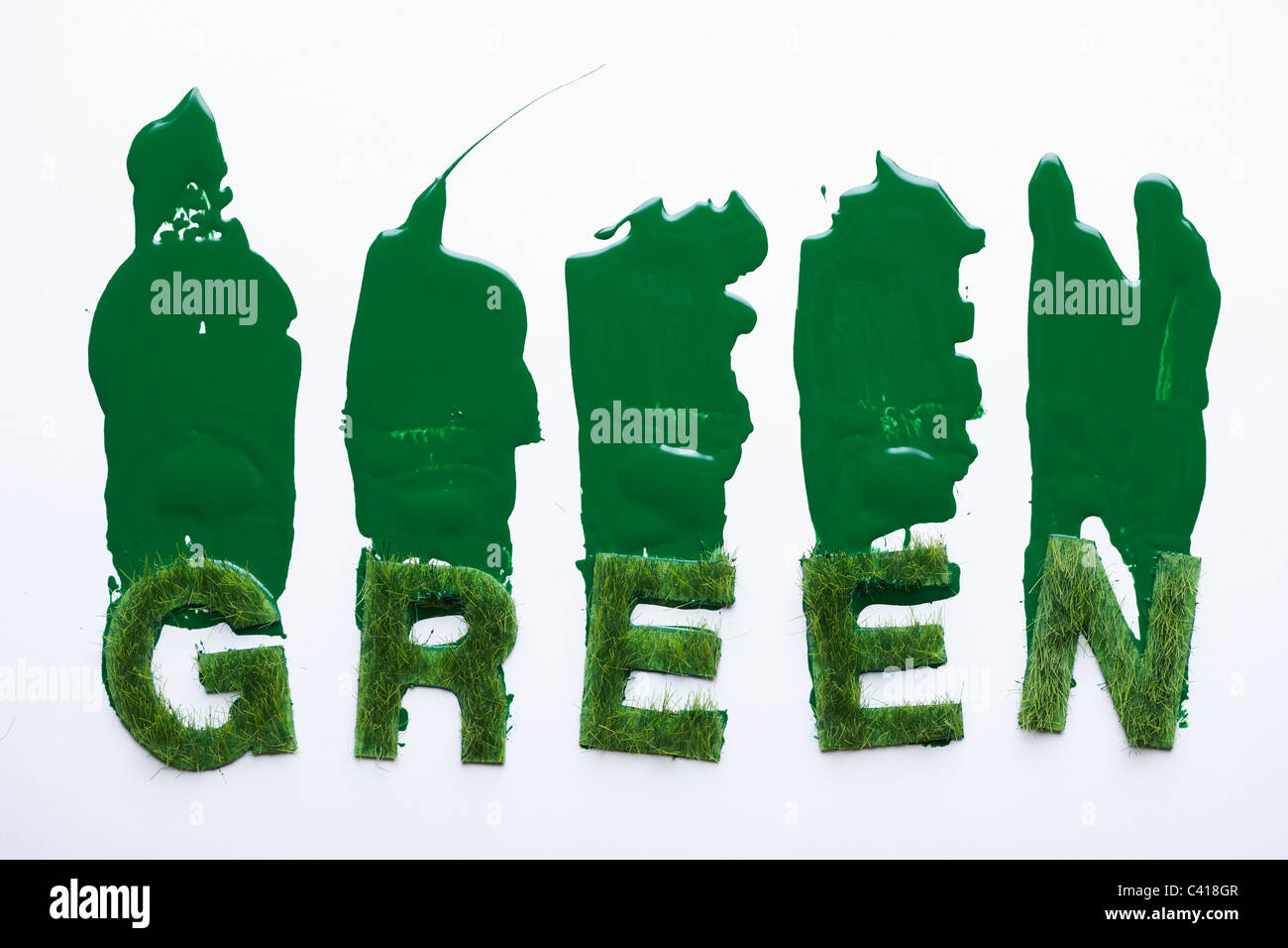 green and eco friendly concept Stock Photo - Alamy