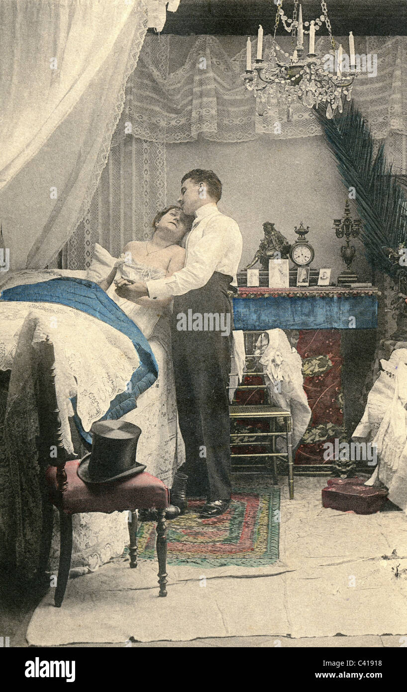 19th century bride and groom hi-res stock photography and images - Alamy