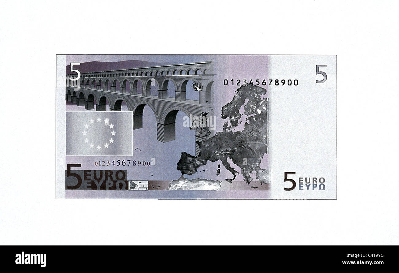 5 euro note Cut Out Stock Images & Pictures - Alamy