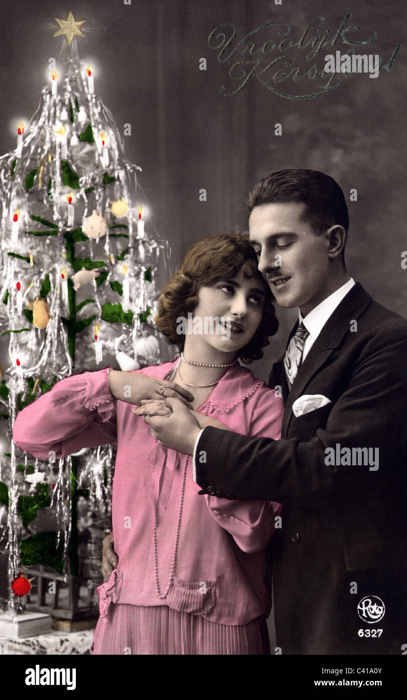 Early 1900s christmas tree hi-res stock photography and images - Alamy