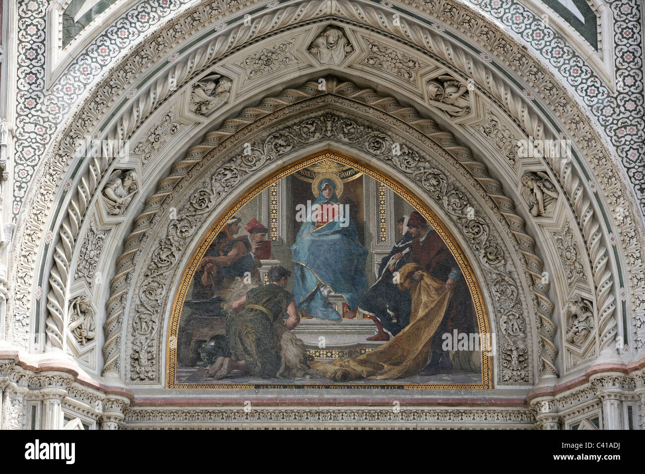 Duomo Church of Santa Maria del Fiore Florence Italy Stock Photo - Alamy