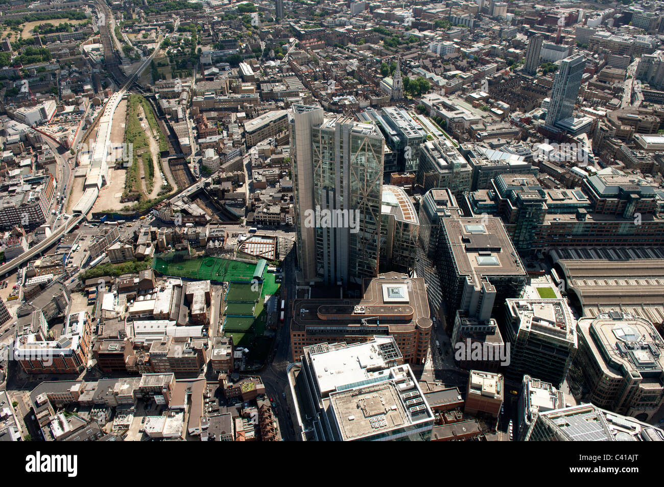 Broadgate Tower in the City of London Stock Photo - Alamy