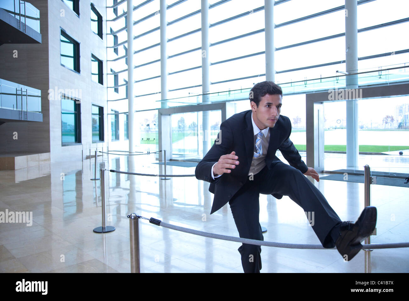 Jumping over buildings hi-res stock photography and images - Alamy