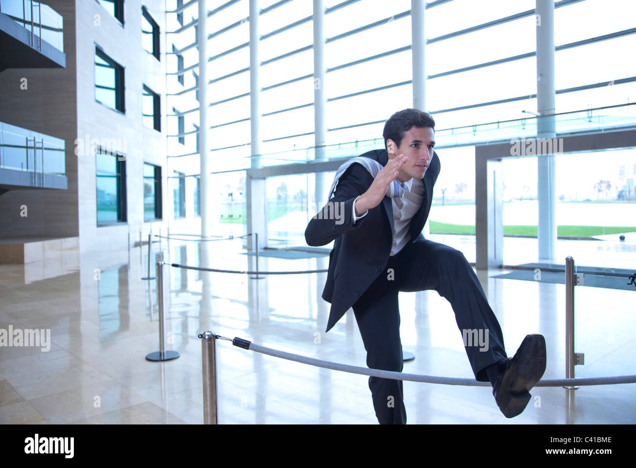 Jumping over buildings hi-res stock photography and images - Alamy