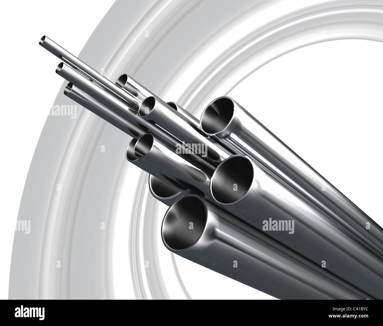 Rounded pipe hi-res stock photography and images - Alamy