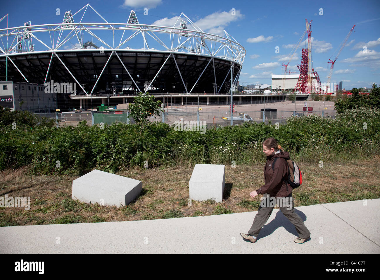2012 Olympic Stadium Construction Site High Resolution Stock ...