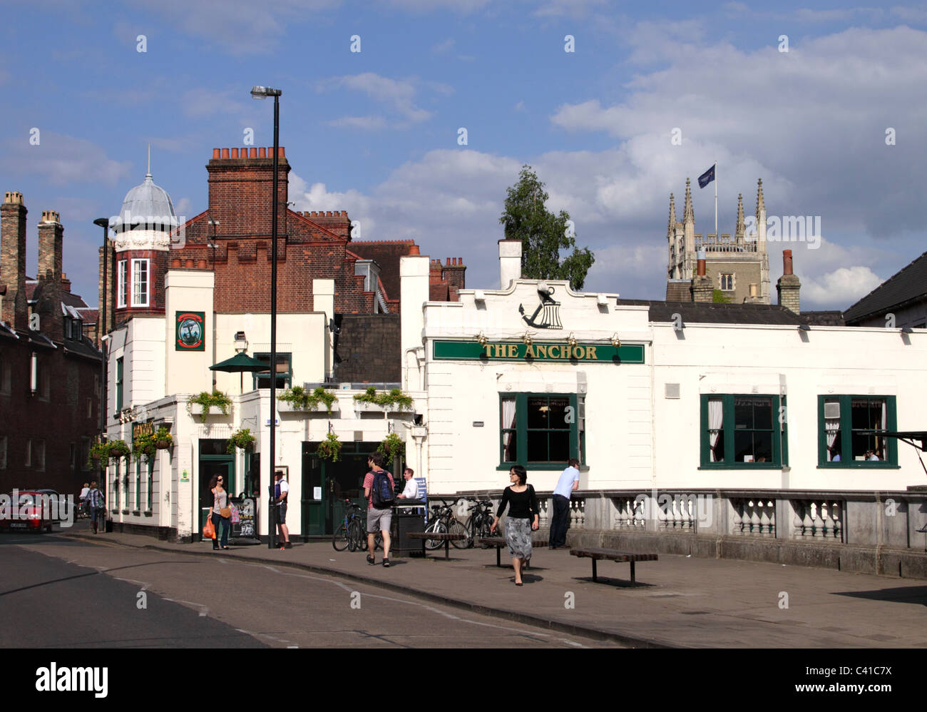 Anchor pub, cambridge hi-res stock photography and images - Alamy